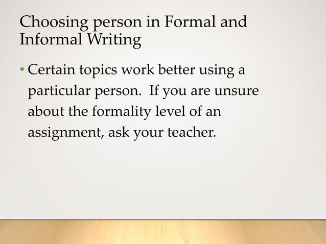 Five Elements of Good Writing.ppt