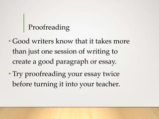 Five Elements of Good Writing.ppt