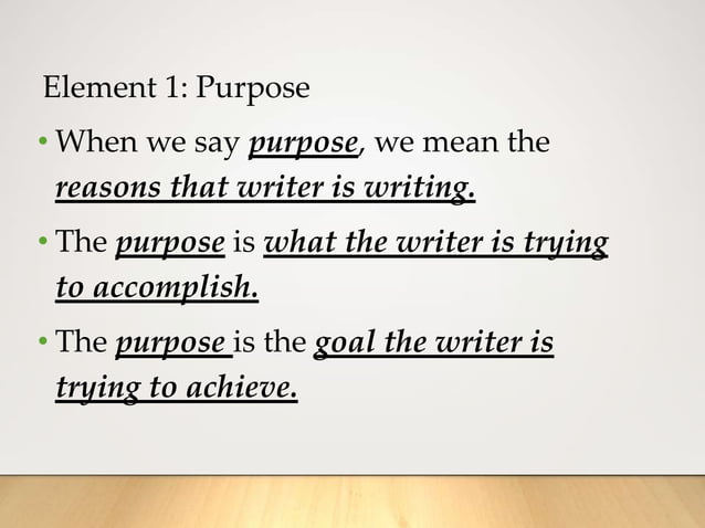 Five Elements of Good Writing.ppt