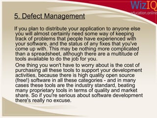 Five essential elements for successful software development | PPT