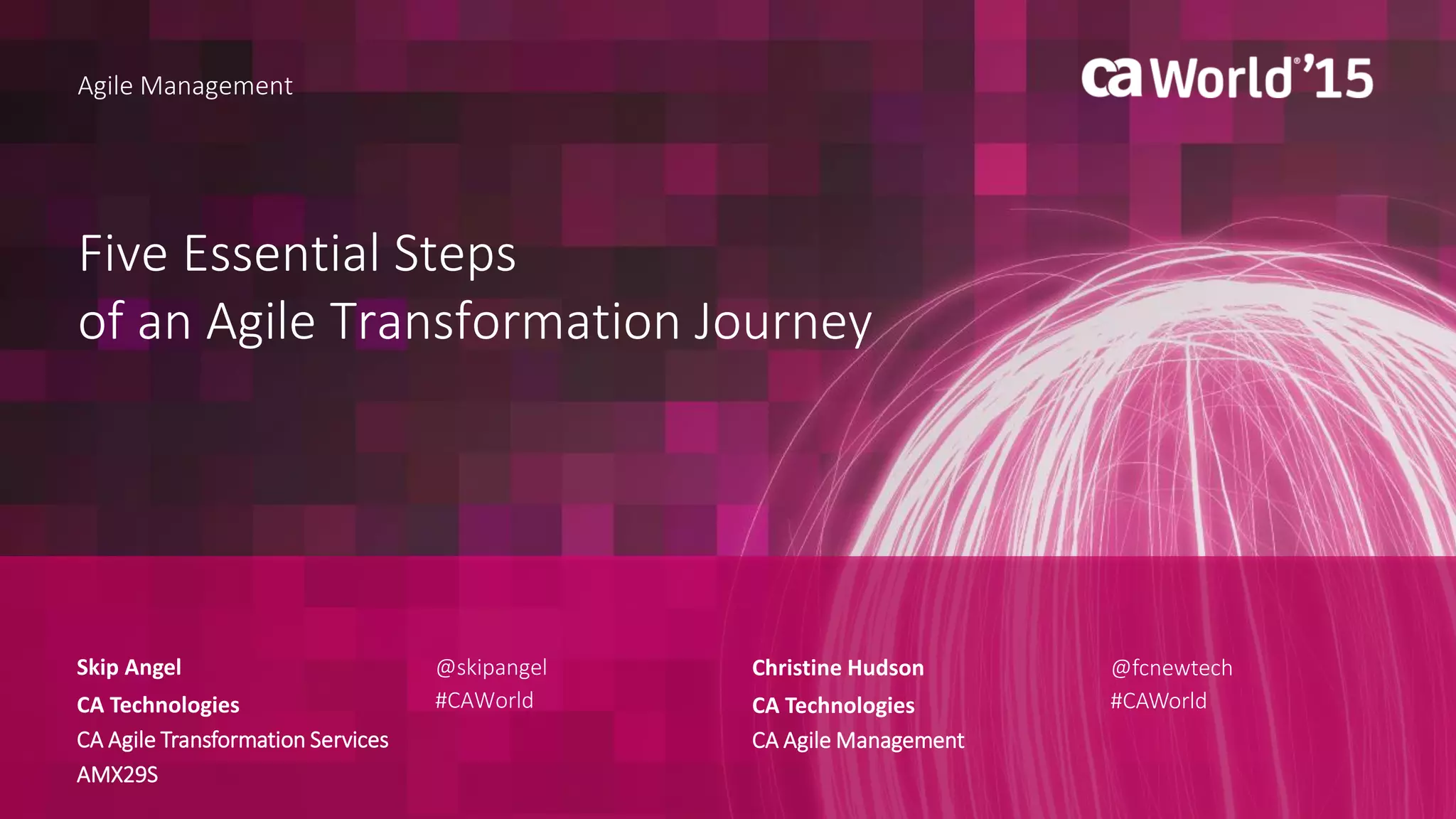 Five Essential Steps of an Agile Transformation Journey | PDF Five Essential Steps of an Agile Transformation Journey | PDF