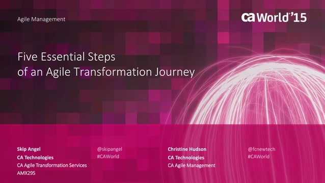 Five Essential Steps of an Agile Transformation Journey | PDF