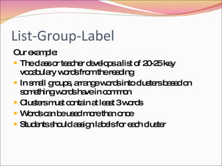 Five Fabulous Frontloading Ideas | PPT