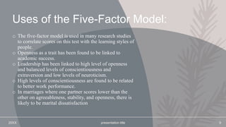 FIVE FACTOR MODEL OF PERSONALITY.pptx