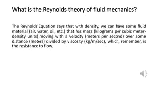 Fluid Mechanics : Five Factos from History | PPTX