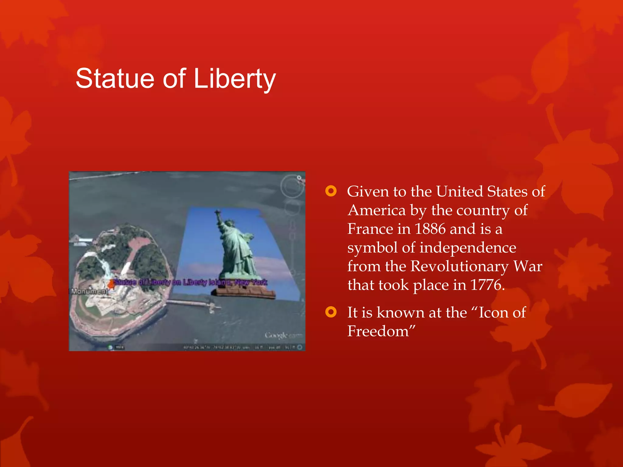 Five famous landmarks in the united states | PPT