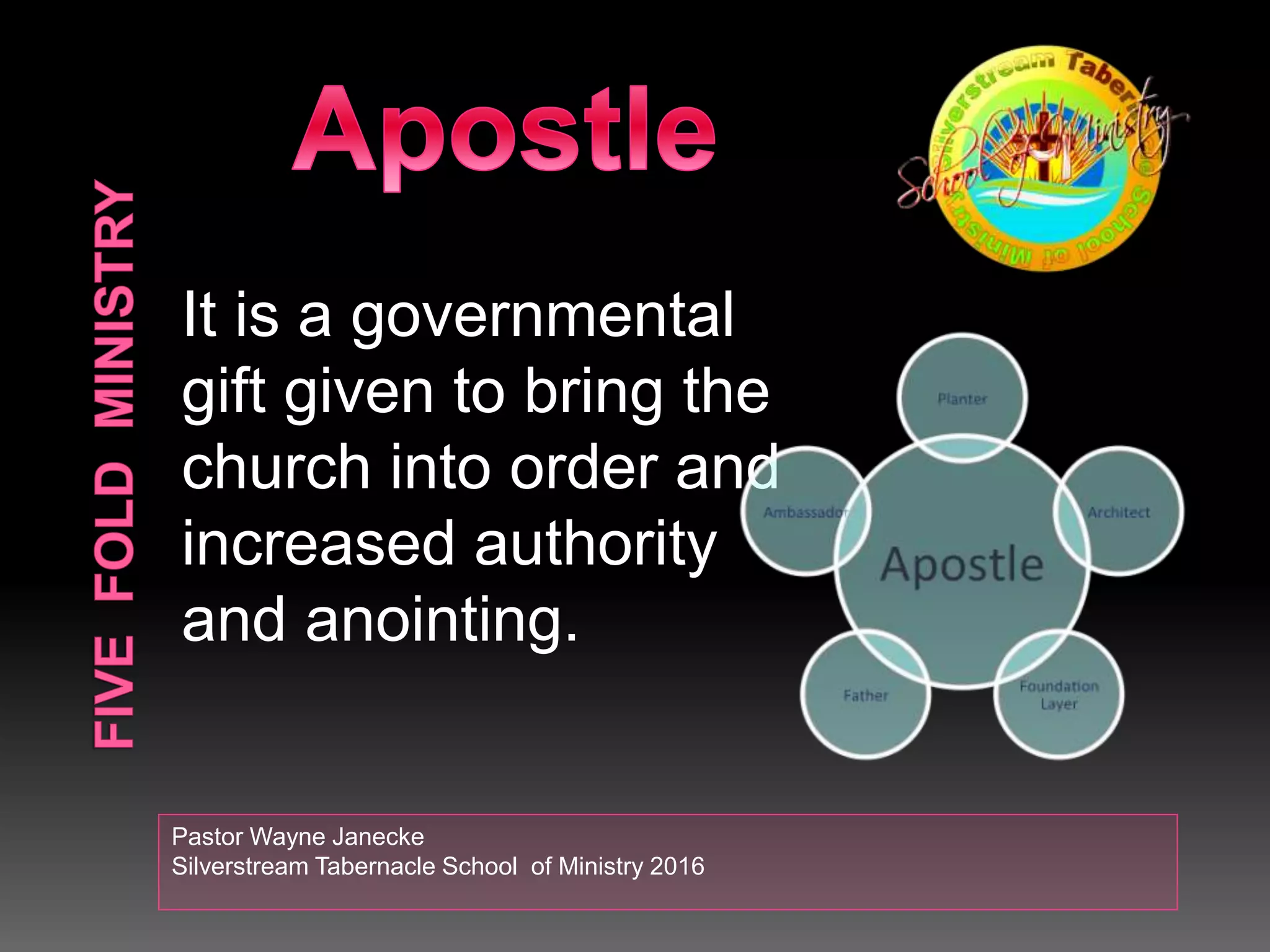 Five fold ministry | PPTX
