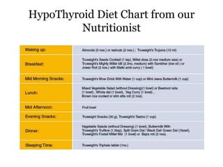 Five foods to avoid from a hypothyroid diet | PPTX