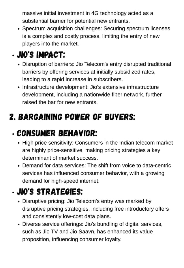 Five Forces Analysis using Michael E. Porter's Framework A Case Study of Jio Telecom (7).pdf ...