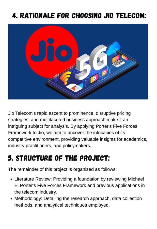 Five Forces Analysis using Michael E. Porter's Framework A Case Study of Jio Telecom (7).pdf ...