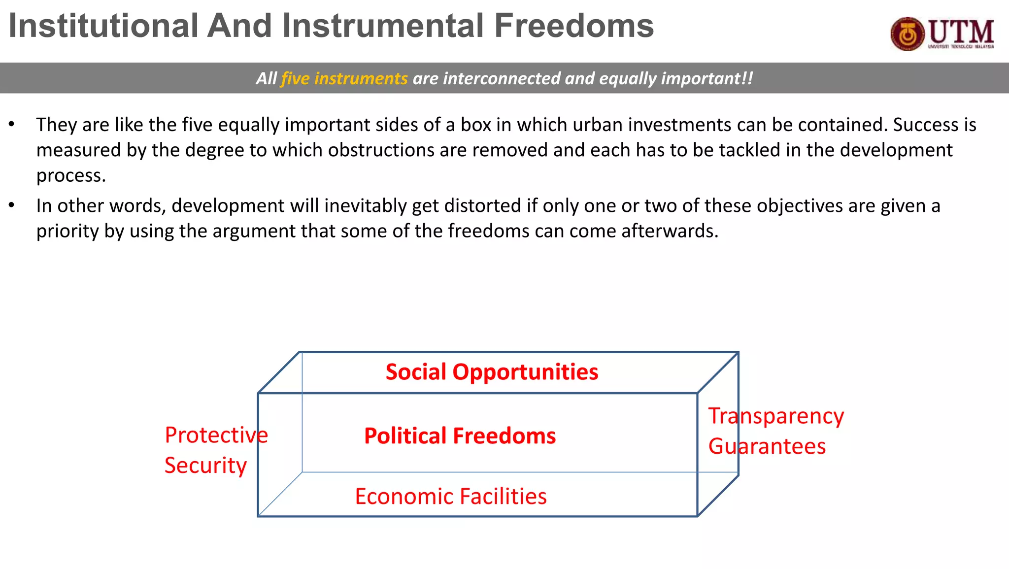 Five freedoms instrument | PPTX