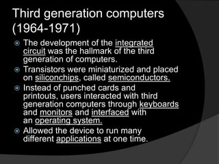 Five generations of computer | PPTX