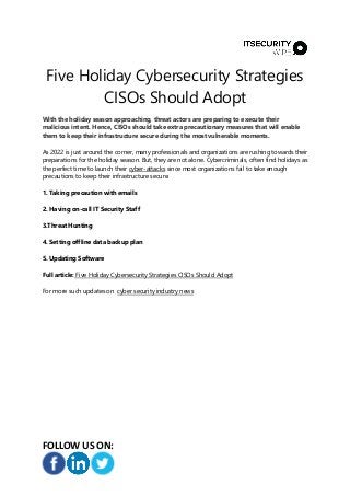 Five Holiday Cybersecurity Strategies CISOs Should Adopt (1).pdf
