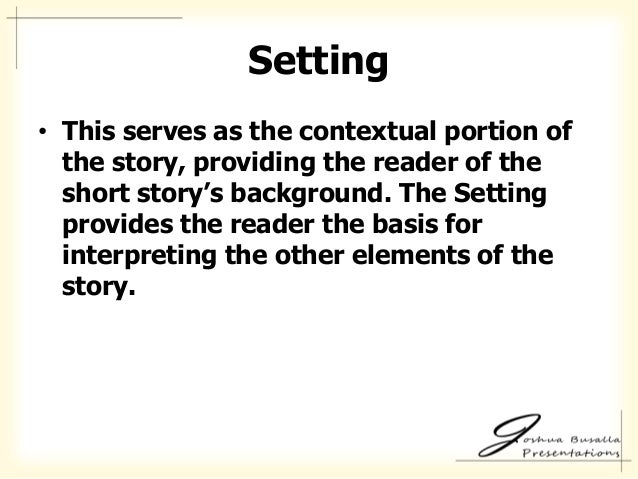 Short Story Setting How To Describe The Setting In A Story with Short Story Setting How To Describe The Setting In A Story with