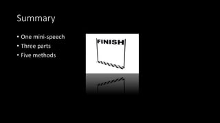 Five impromptu techniques | PPTX