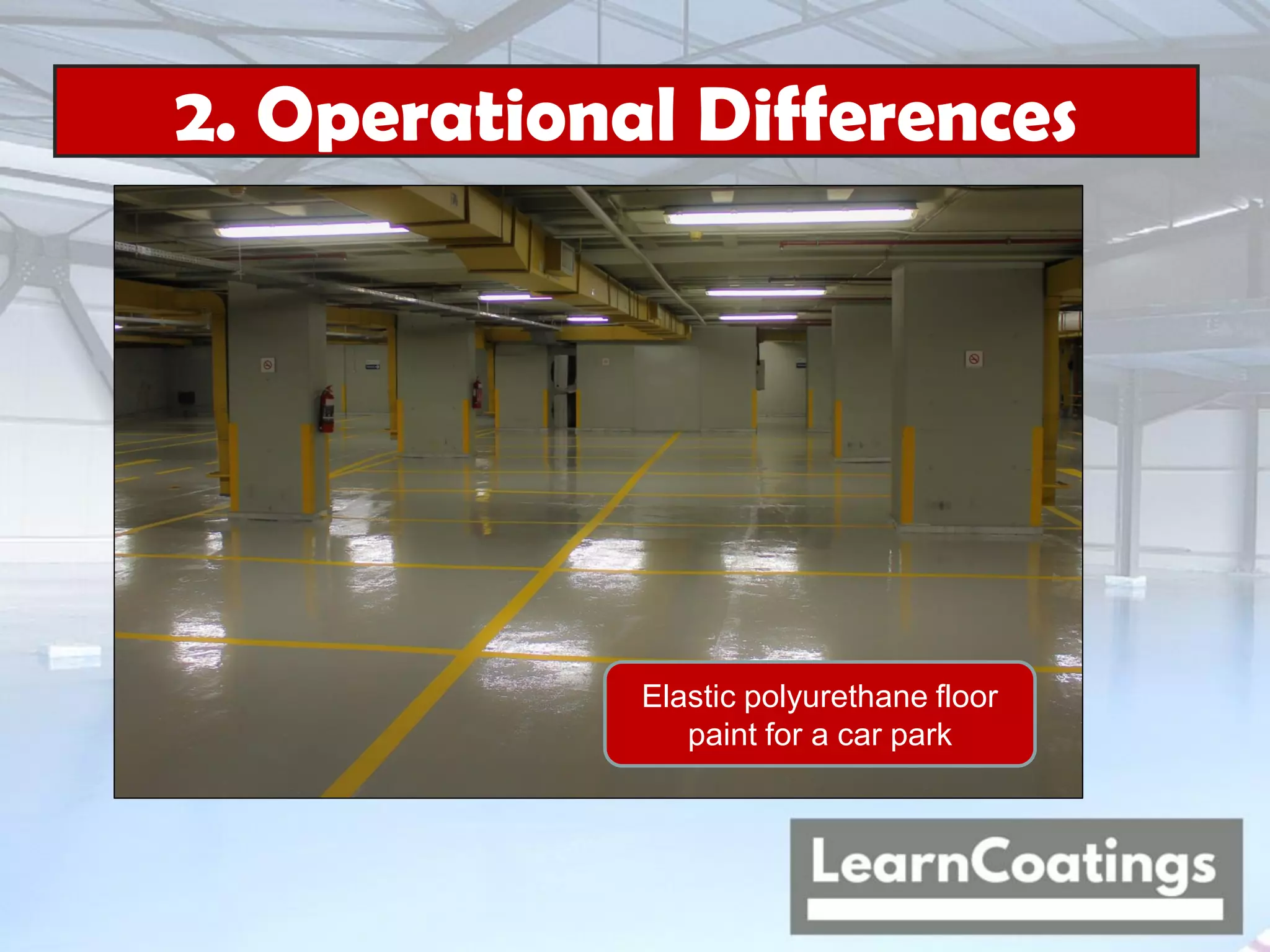 Five key differences between epoxy and polyurethane floors | PDF