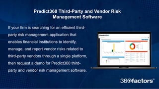 Five Key Features of an Effective Third-Party Risk Management Software | PPTX