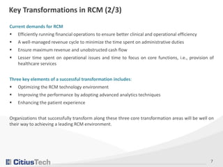 Five Key Imperatives of Today's RCM | PPT