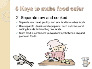 Five keys to safer food | PPTX