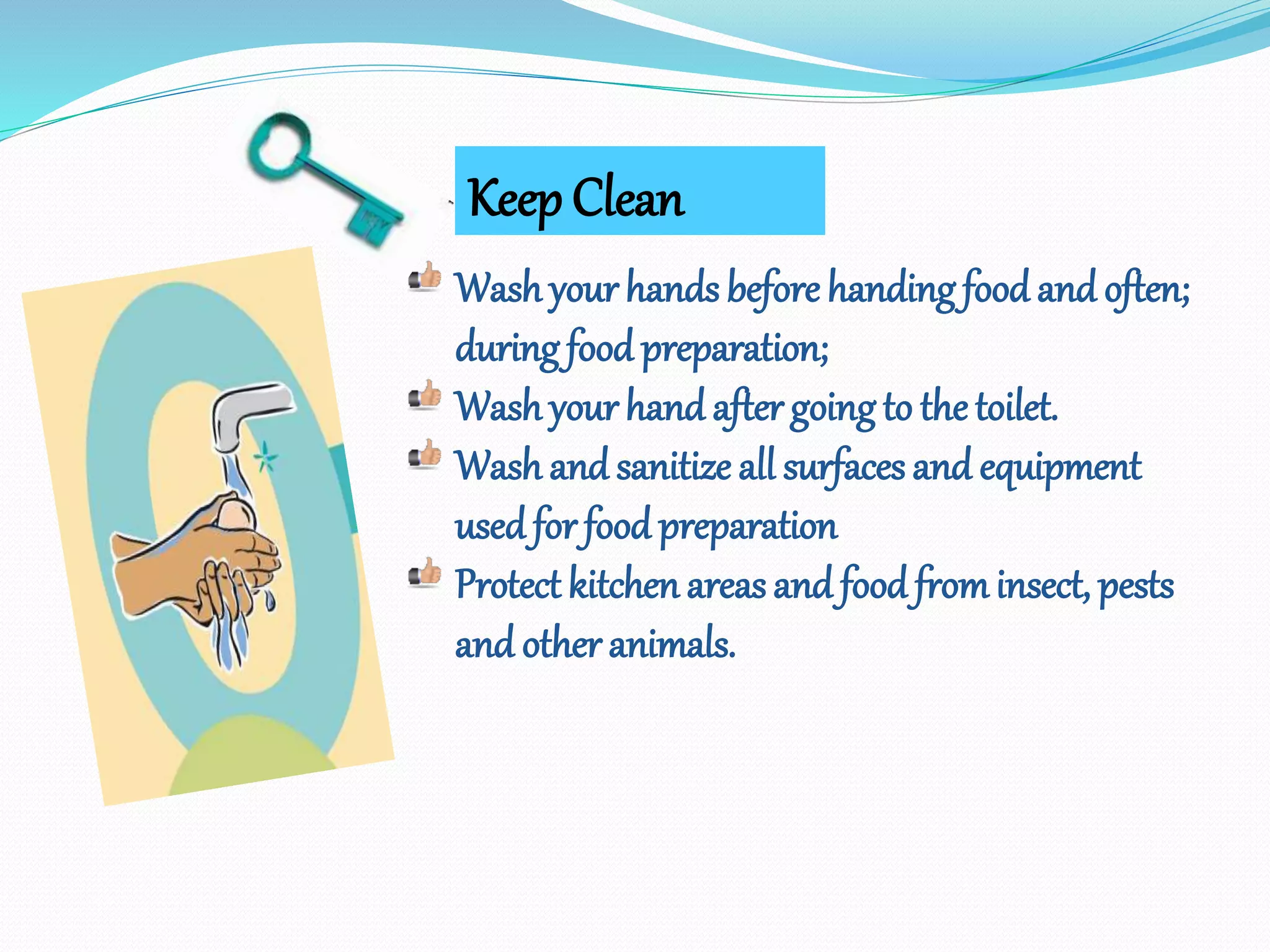 Five keys to safer food | PDF