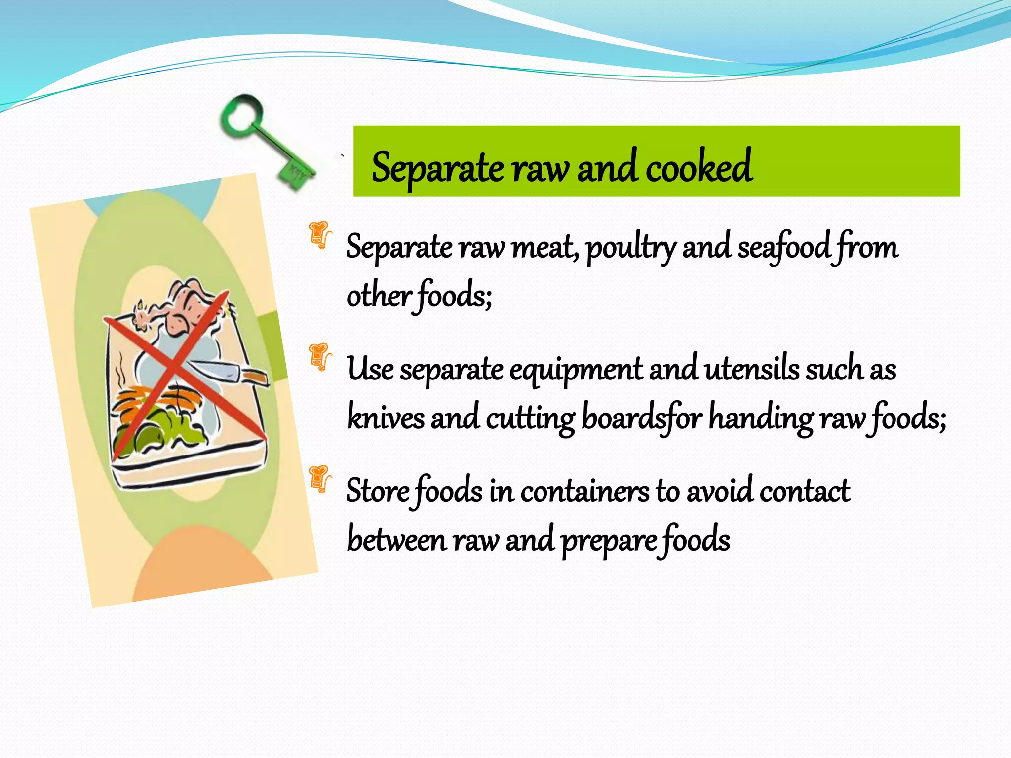 Five keys to safer food | PDF