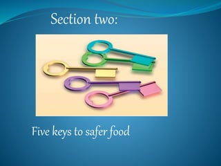 Five keys to safer food | PDF