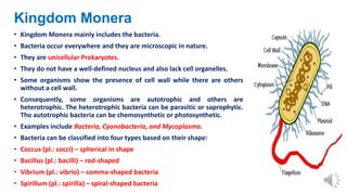 Five kingdom classification | PPTX