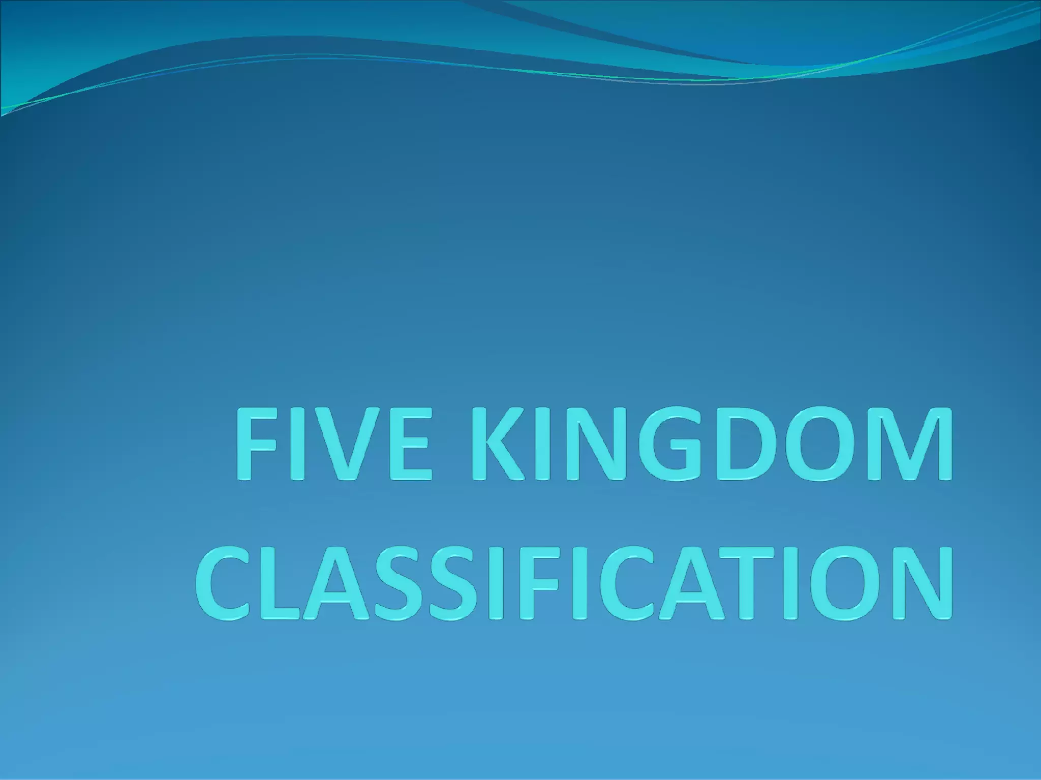 Five kingdom classification | PDF