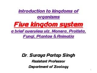 Five kingdom system | PDF