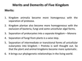 Five kingdom system | PDF