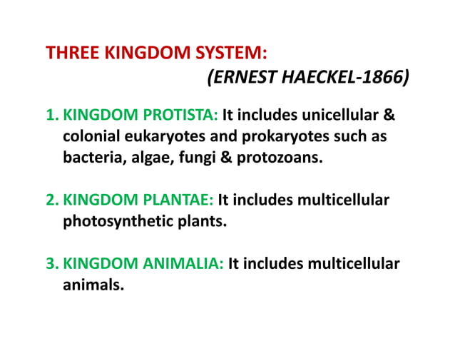 Five kingdom system | PPT