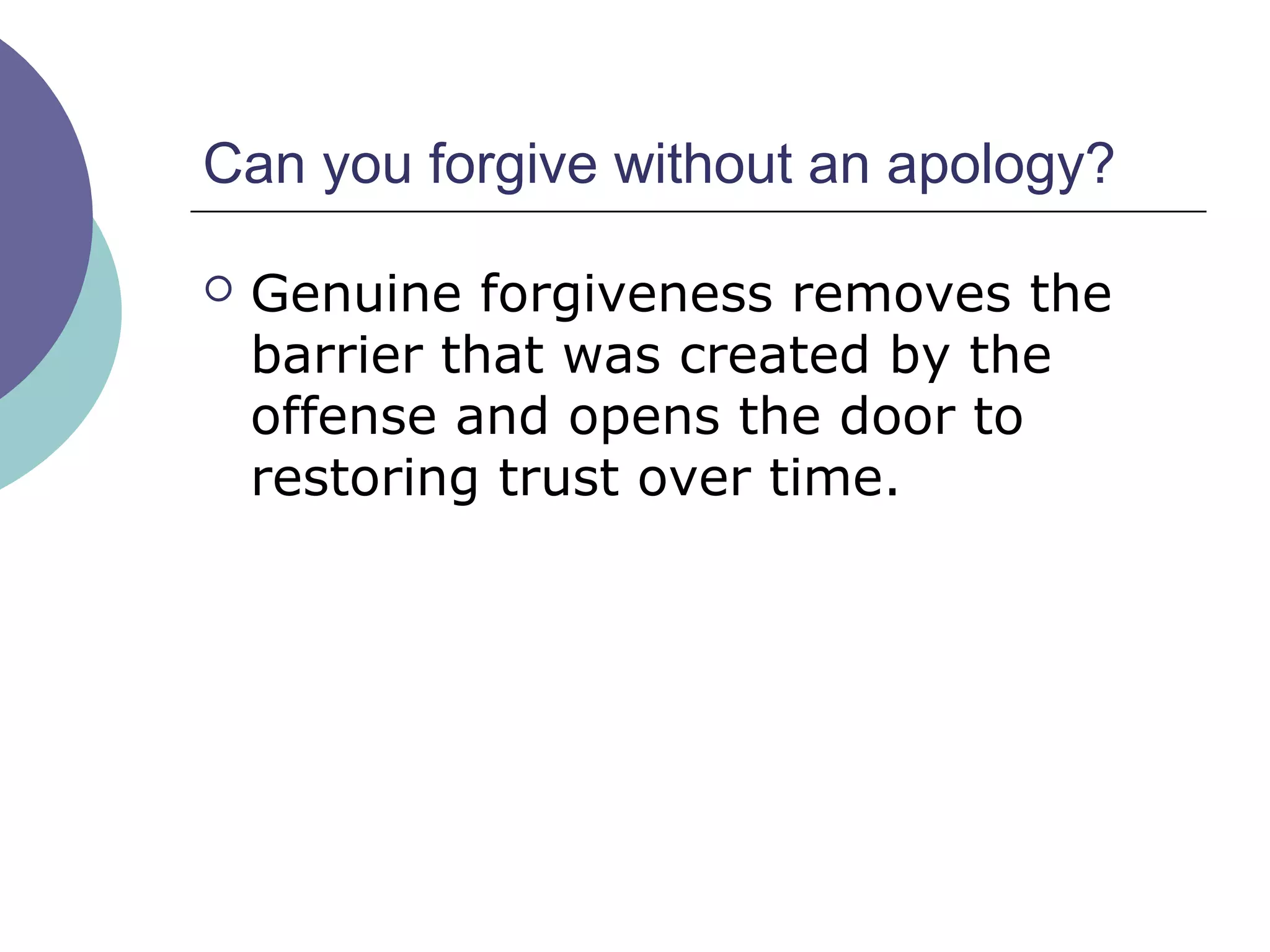 Five Languages Of Apology | PPT