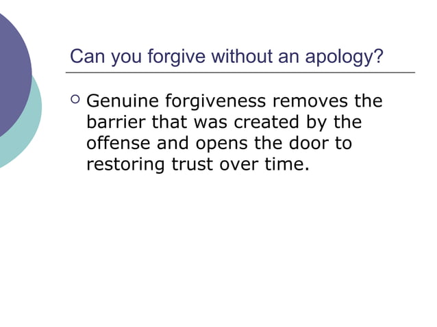 Five Languages Of Apology | PPT
