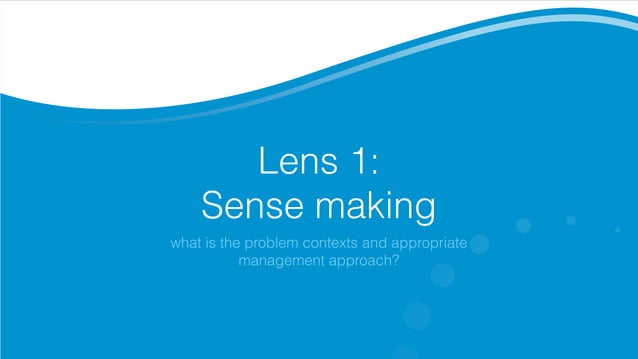 Five leadership lenses for agile success | PPT