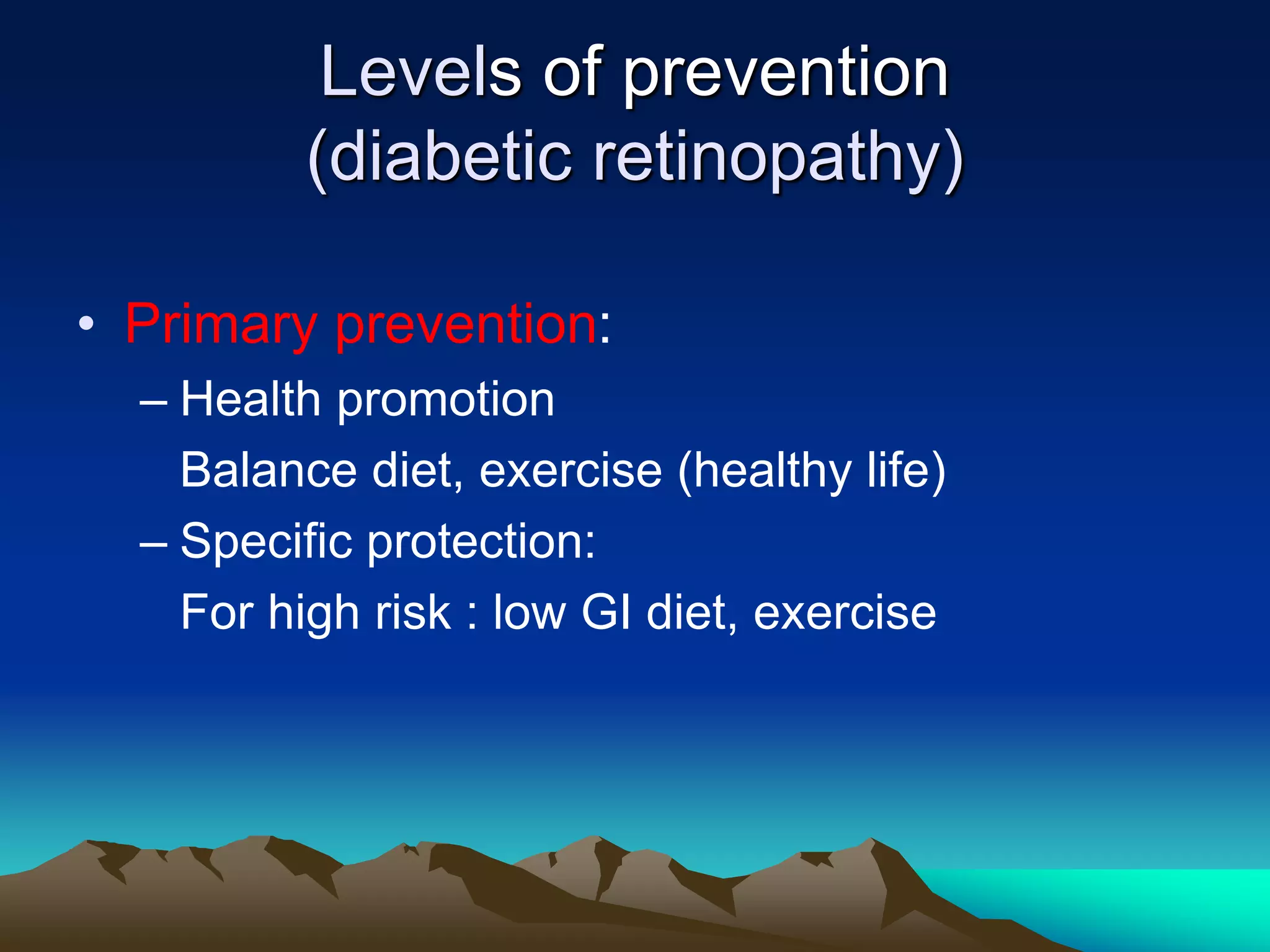 FIVE LEVEL OF PREVENTION.ppt