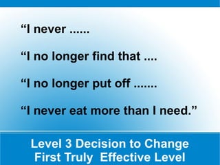 Five levels of self talk | PPT