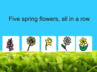 Five Little Flowers | PPT