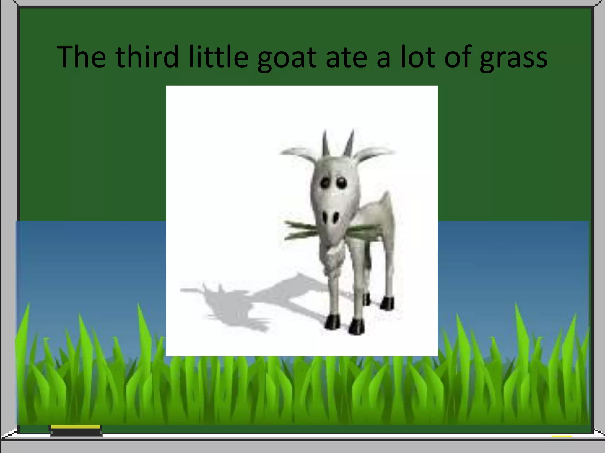 Five little goats power point | PPTX