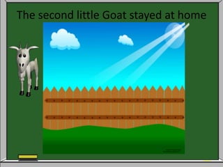 Five little goats power point | PPTX