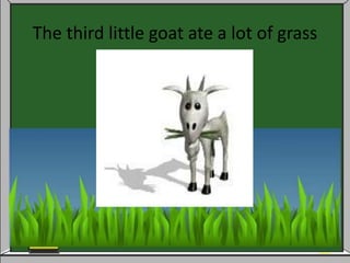 Five little goats power point | PPTX
