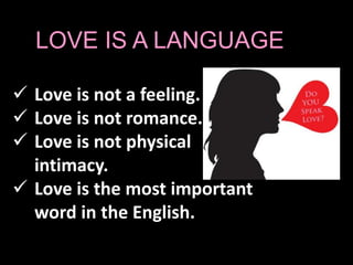 Five love languages | PPTX