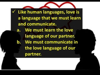 Five love languages | PPTX