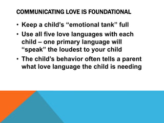 Five love languages 2011 | PPTX