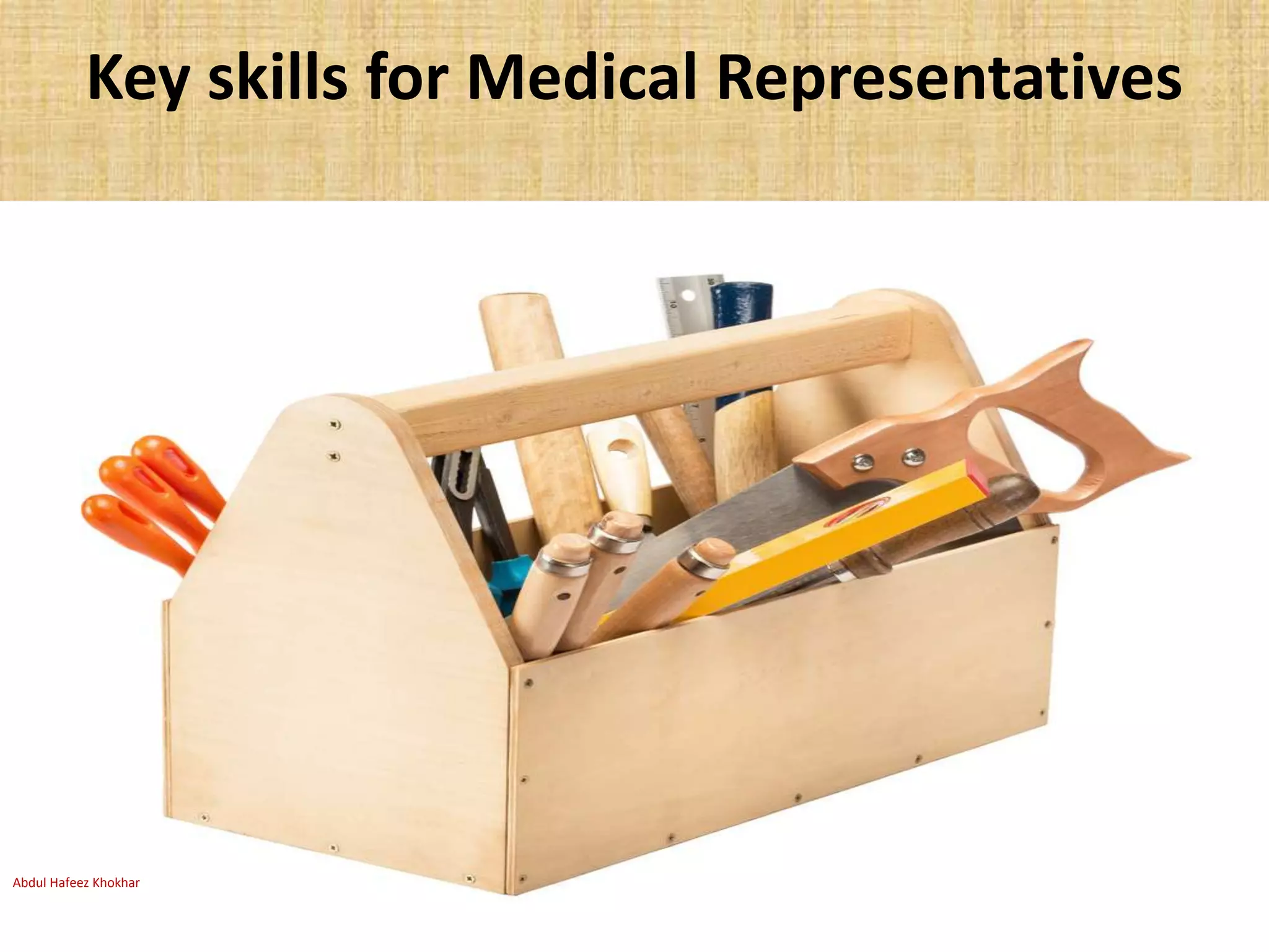 Core Competenceis of good Medical Rep | PPTX