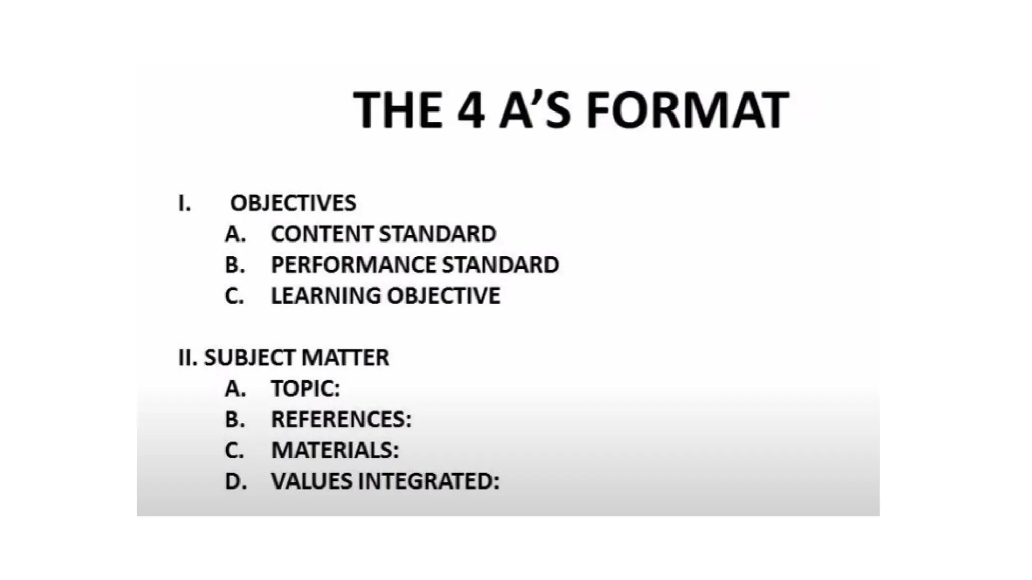 FIVE MAJOR PARTS OF A TRADITIONAL LESSON PLAN,,ELSIE.pptx