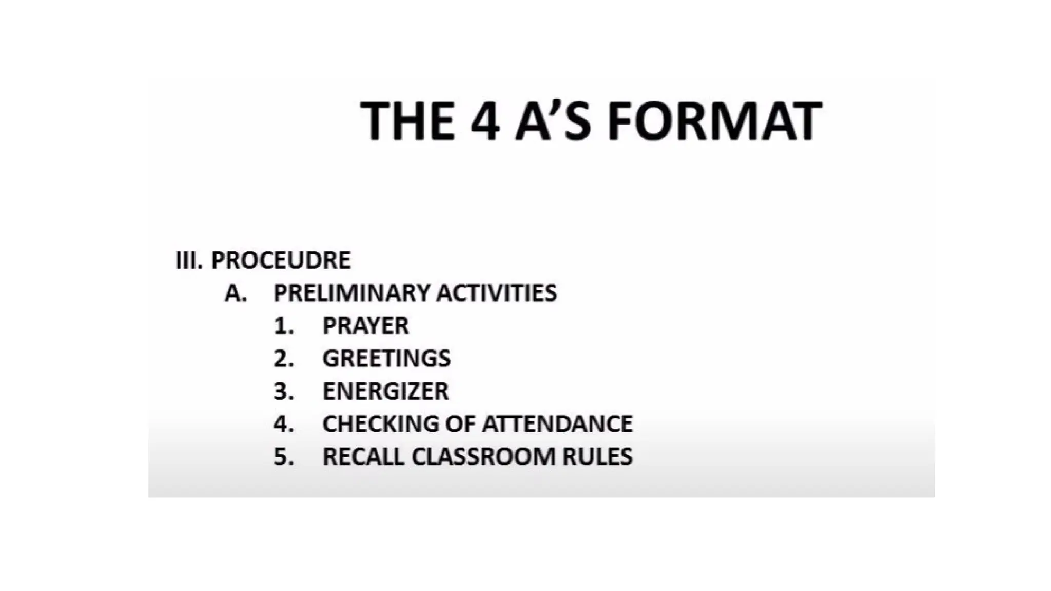 FIVE MAJOR PARTS OF A TRADITIONAL LESSON PLAN,,ELSIE.pptx