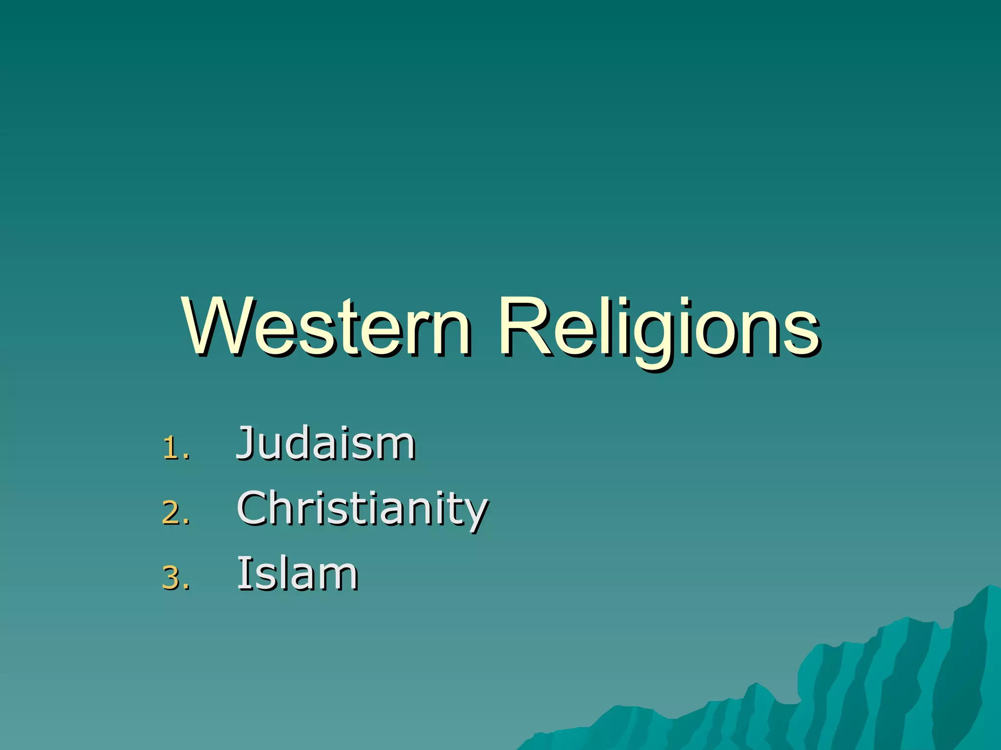 Five Major World Religions | PPT | Religion & Spirituality