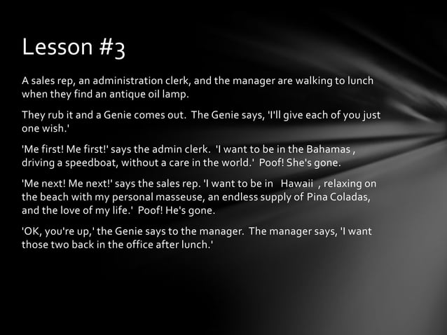 Five Minute Management Course | PPT