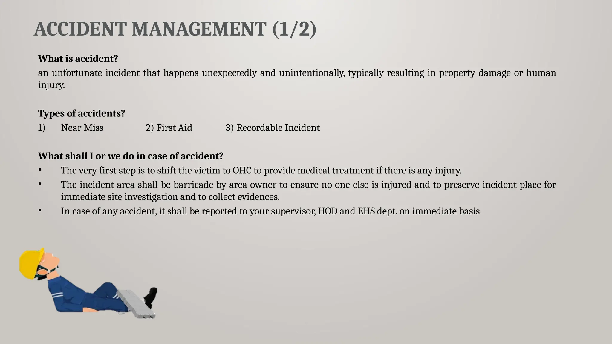 Five Minute Safety Talk for daily tier meetings | PPTX