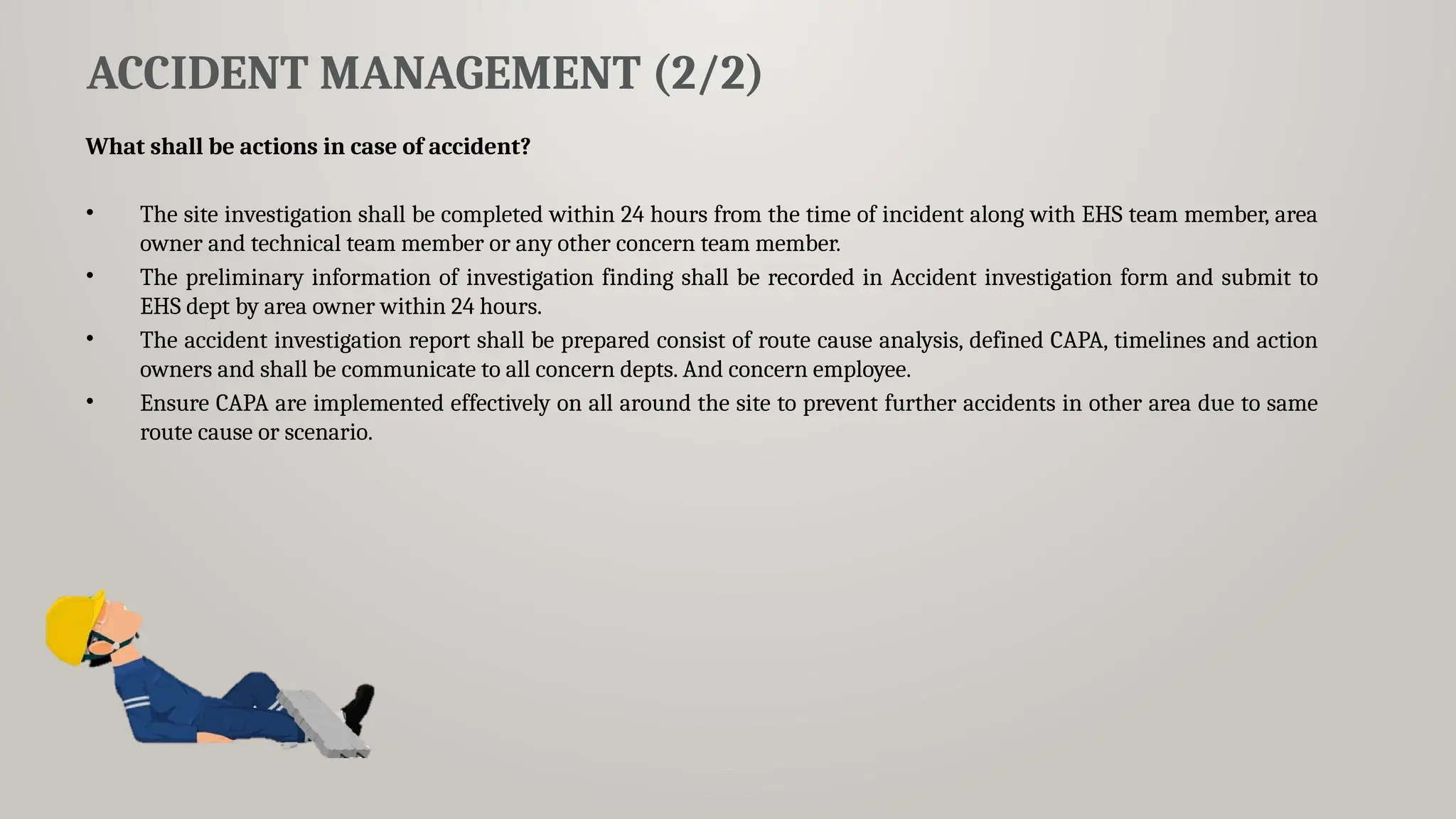 Five Minute Safety Talk for daily tier meetings | PPTX